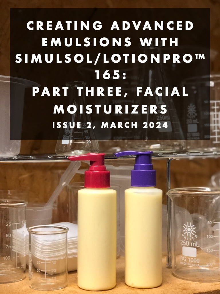 Simulsol/Lotionpro 165 Emulsions Guide | Facial Moisturizers ...