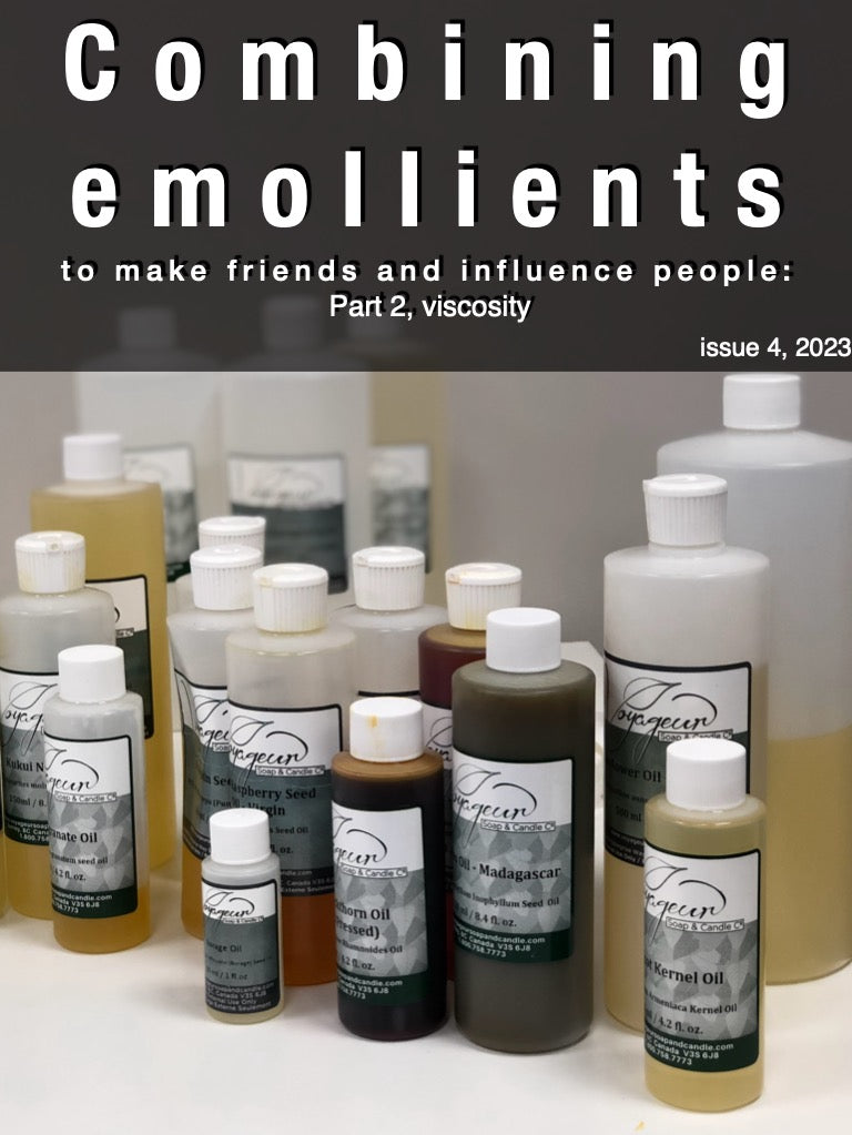 Combining Emollients Part 2: Viscosity and Skin Feel Guide | Lotioncrafter